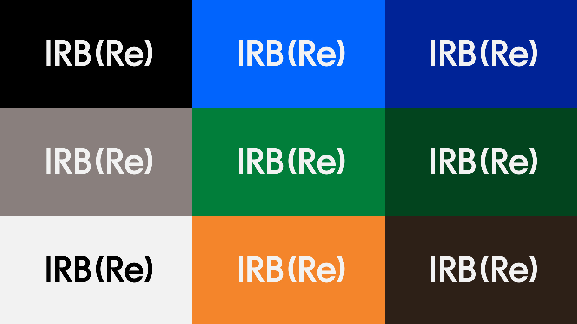 IRB (Re) ressignifica a marca e apresenta nova identidade visual Daniele Sibucs, IRB Brasil RE ...