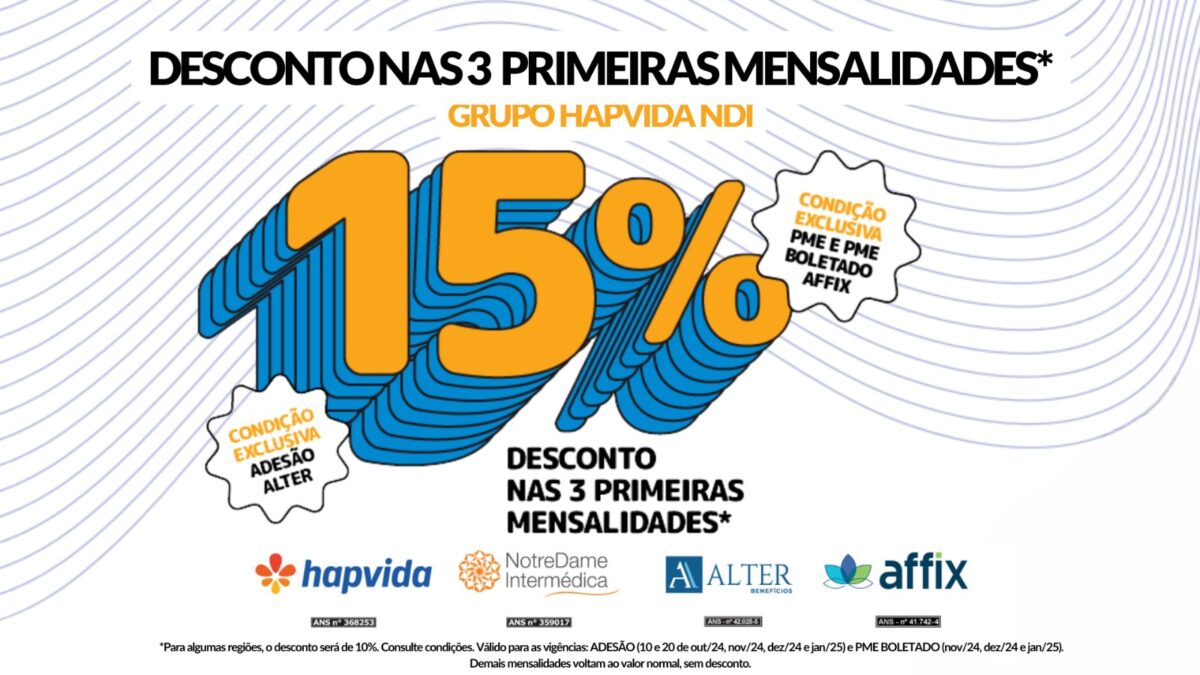 Affix e Alter saem na frente e lançam campanha de descontos a nível ...